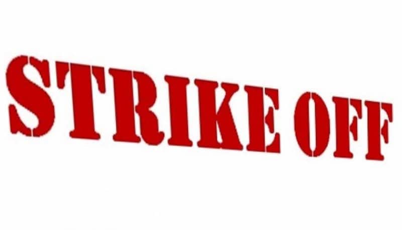 Strike off of companies due to non-payment of the Annual Fee