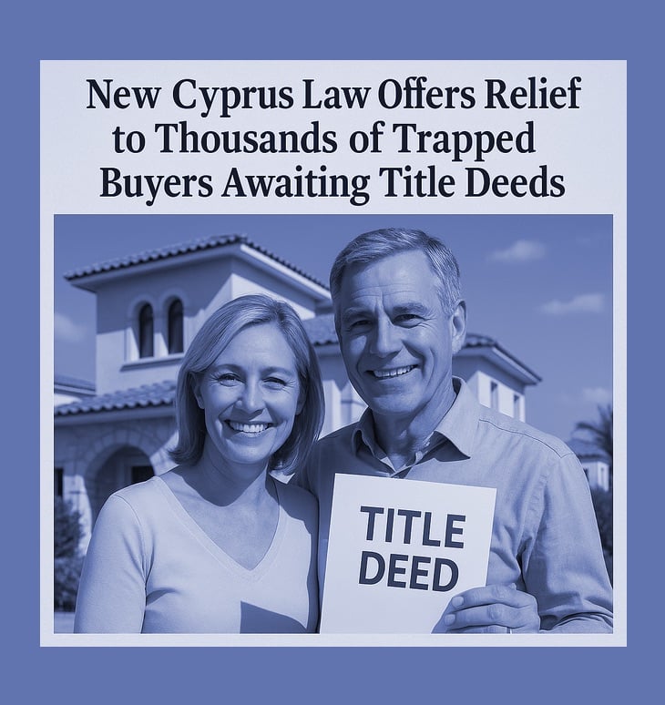 Cyprus Trapped Buyers Law 2025: Secure Your Title Deeds
